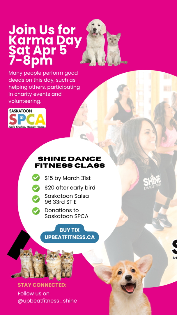 SHiNE Dance Fitness Class | Discover Saskatoon